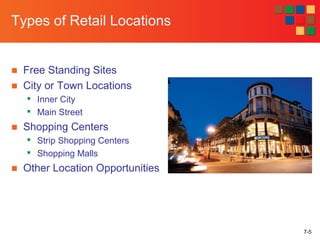 Retail location | PPT