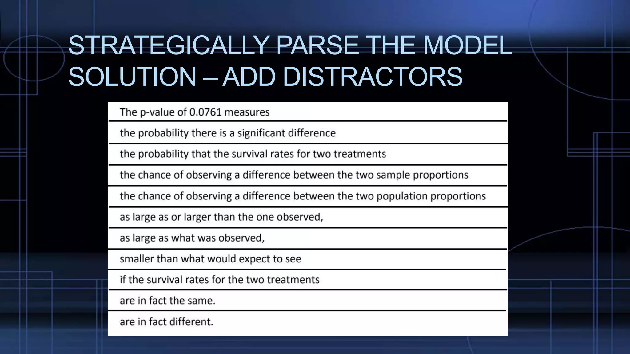 Assembling The Model Solution | PPT