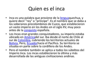 2 los incas | PPT