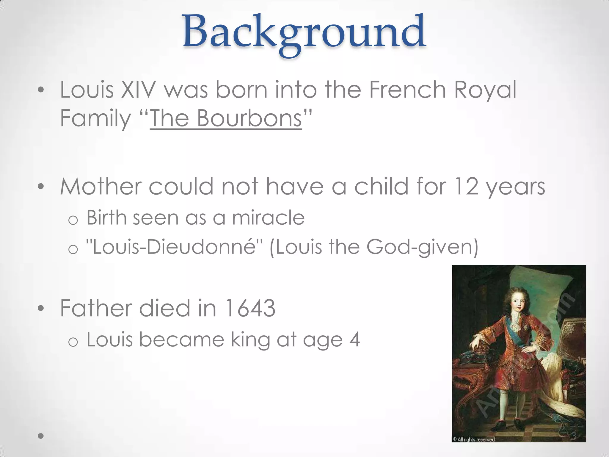 Louis XIV quintessential absolute monarch - absolutism | PPTX