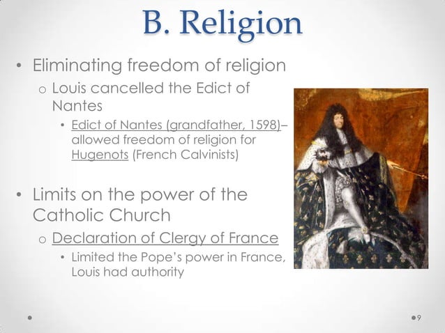 Louis XIV quintessential absolute monarch - absolutism | PPT