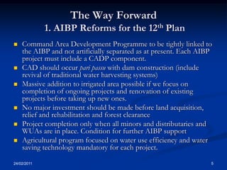 Sustainable Water Security at a time of Climate Change: India's 12th ...