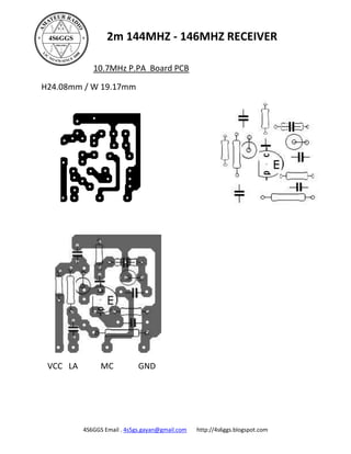 2m 144 mhz 146mhz receiver | PDF