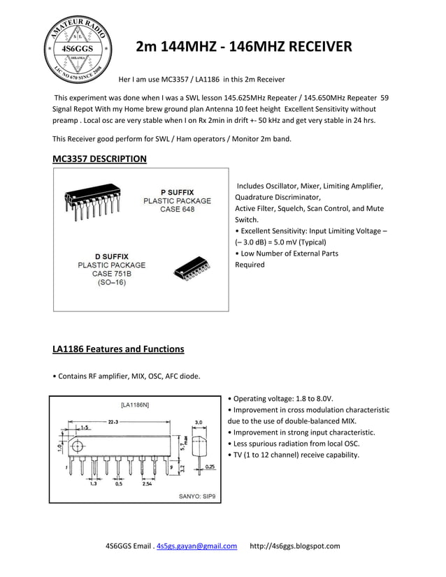 2m 144 mhz 146mhz receiver | PDF | Digital Audio | Computer Software ...