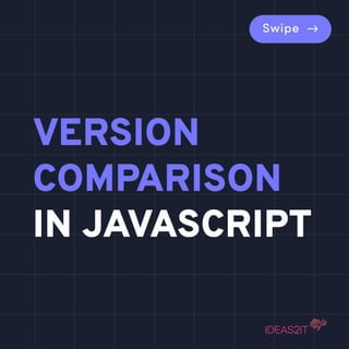 Version comaparison in JavaScript | PDF