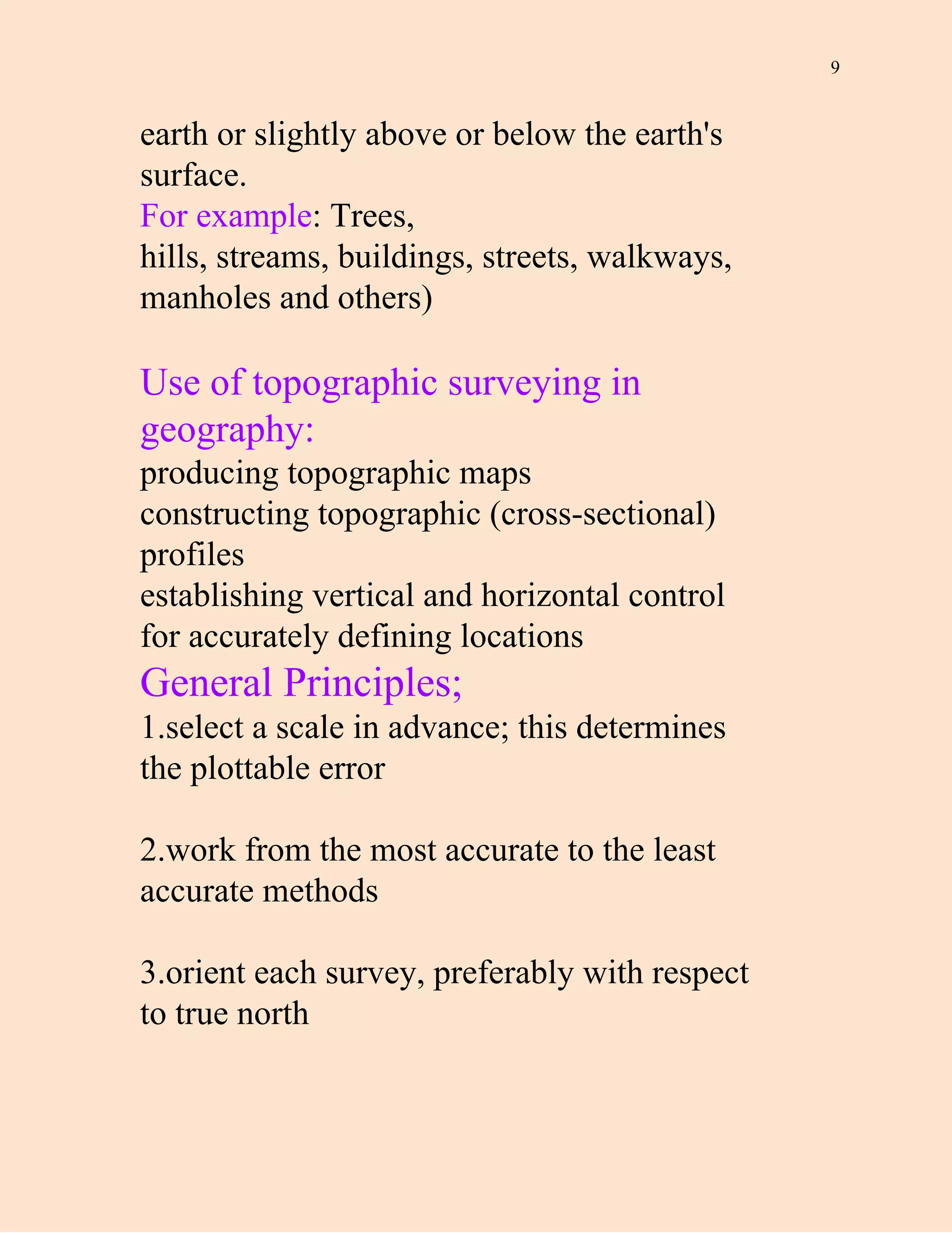 Land Use Surveying | PDF
