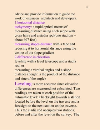 Land Use Surveying | PDF