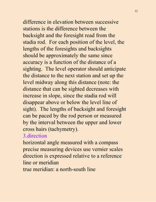 Land Use Surveying | PDF