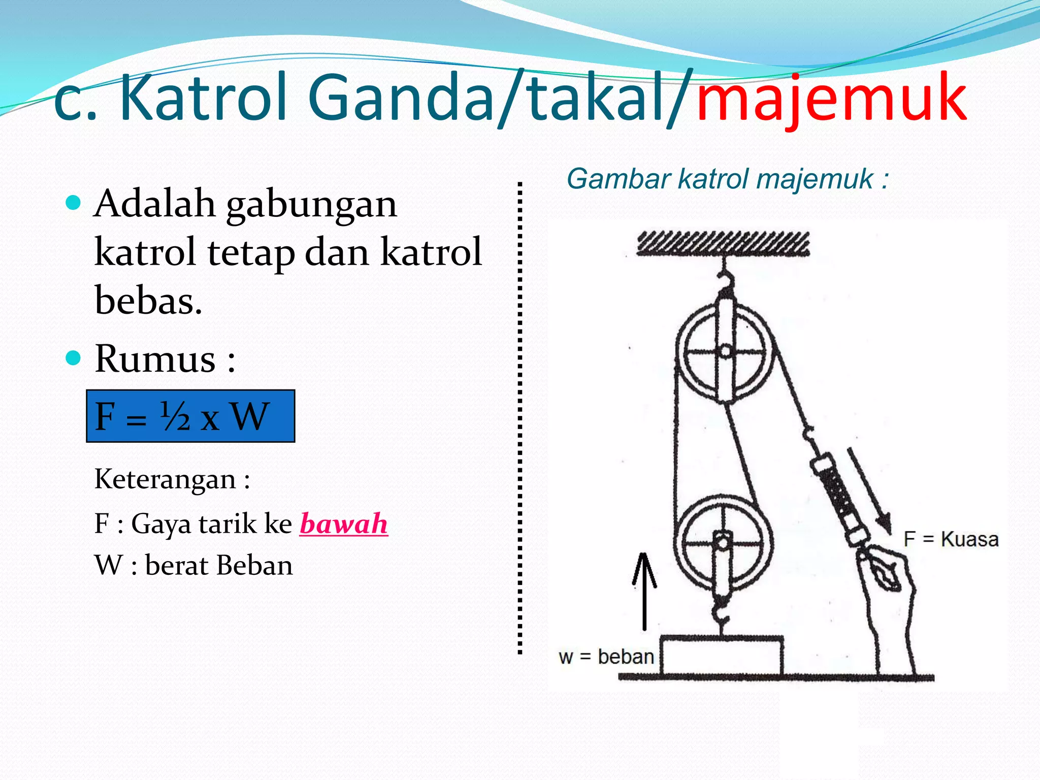 2 macam macam katrol | PPTX