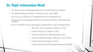 indravanan modi -cadila healthcare | PPTX