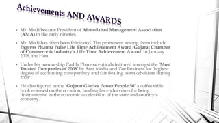 indravanan modi -cadila healthcare | PPTX