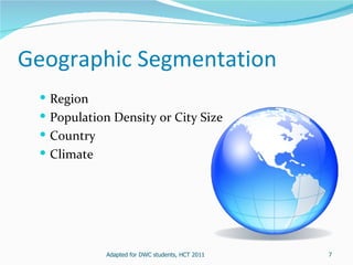 2 market segmentation | PPT