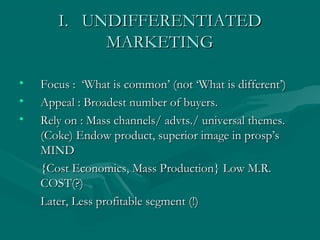 market segmentation | PPT