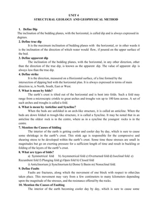 Engineering Geology - Civil Engineering2 MARKS.docx