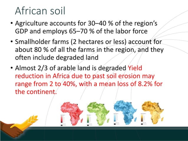 Experiences and challenges of sustainable management of African soil | PPT