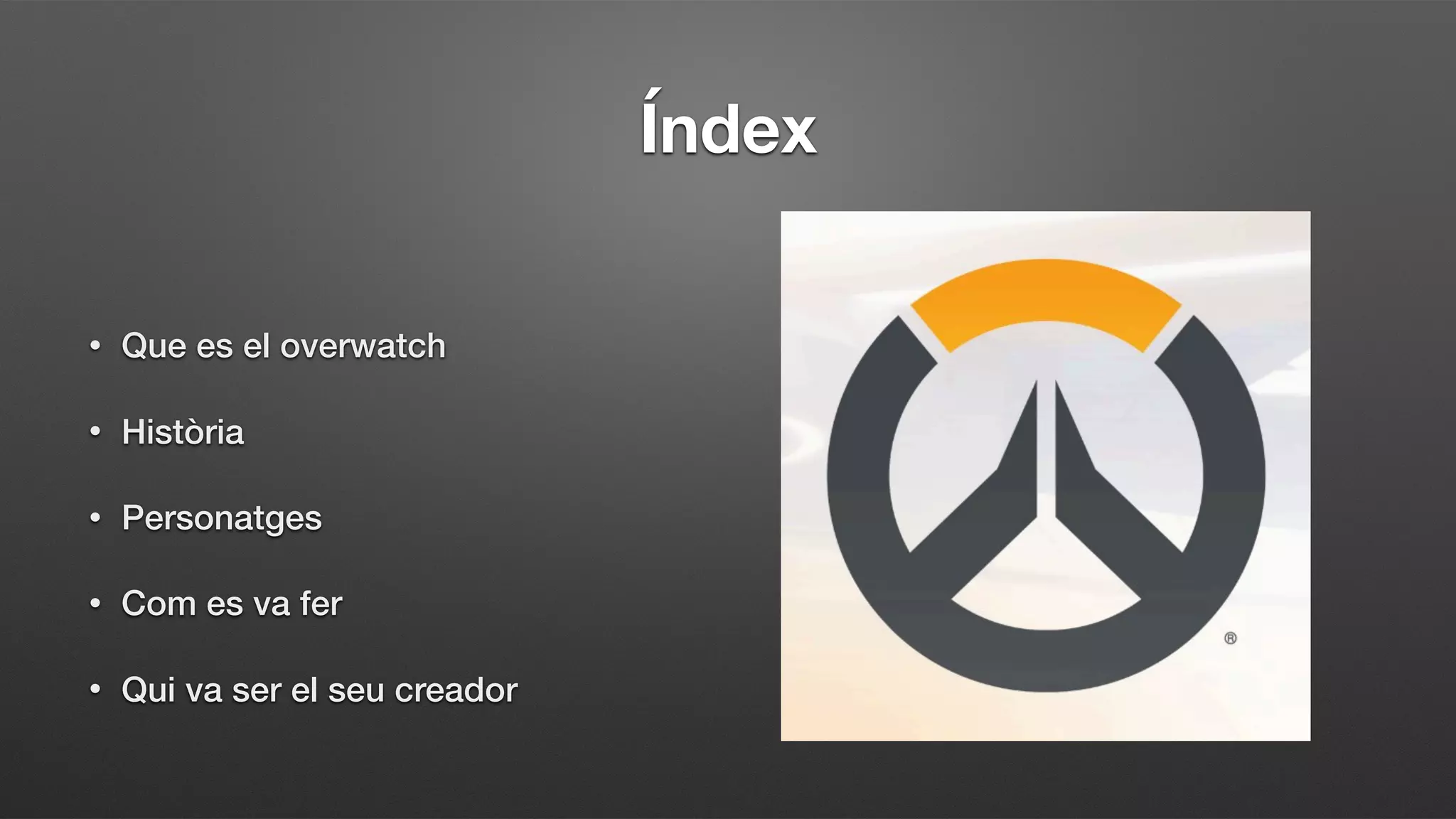 Overwatch | PPT