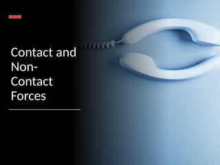 This is year 8 physics topic of different types of force | PPT