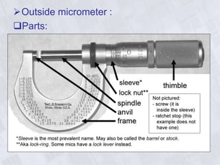 Studying on Mechanical Metrology | PPTX