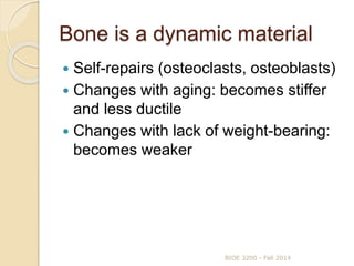 2 mechanical properties of bone | PPTX