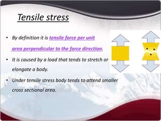 Mechanical properties of dental materials | PPTX