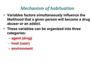 Mechanism of habituation | PPT