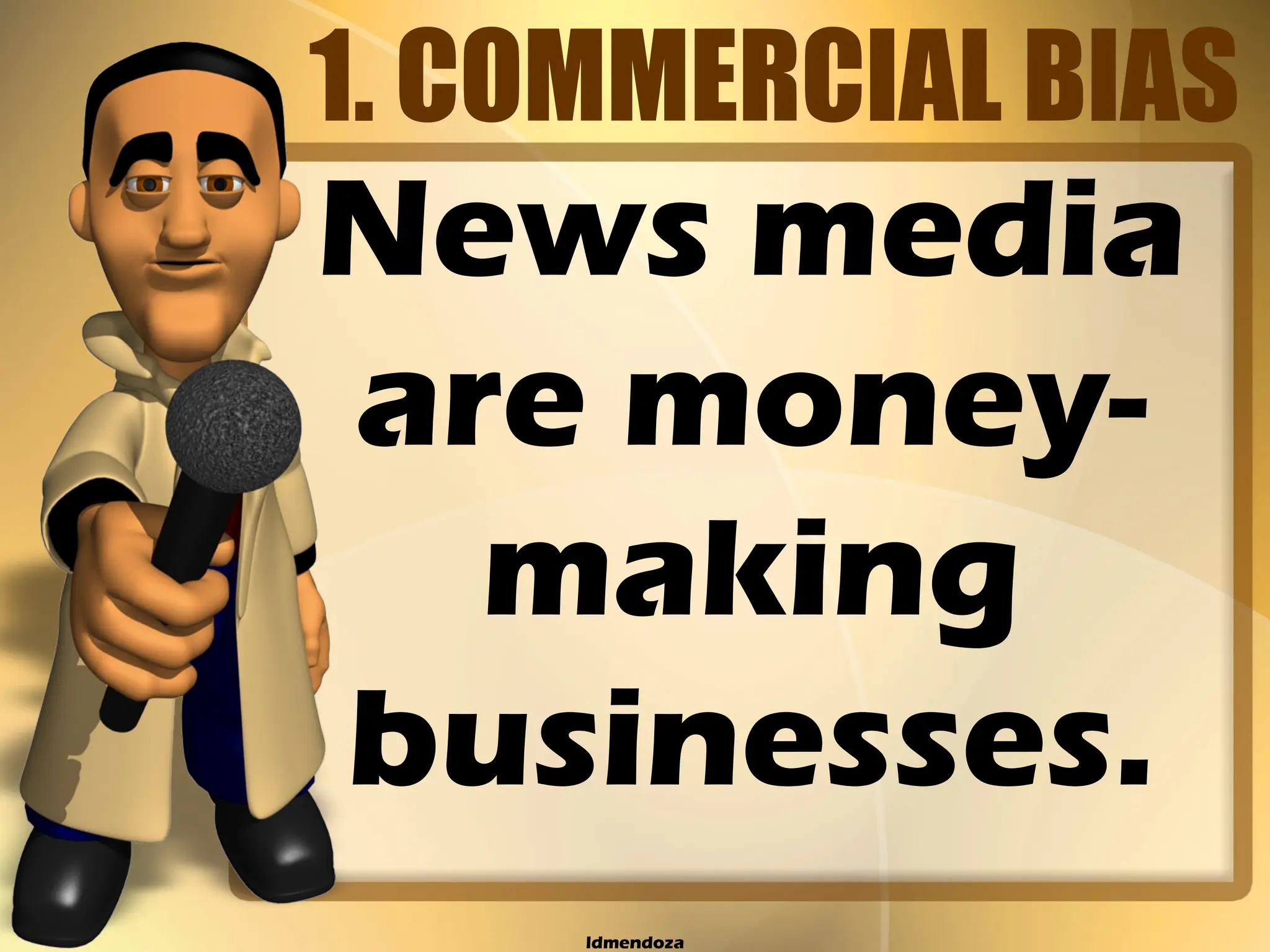 2 media biases that talks about professional frames that structure what ...