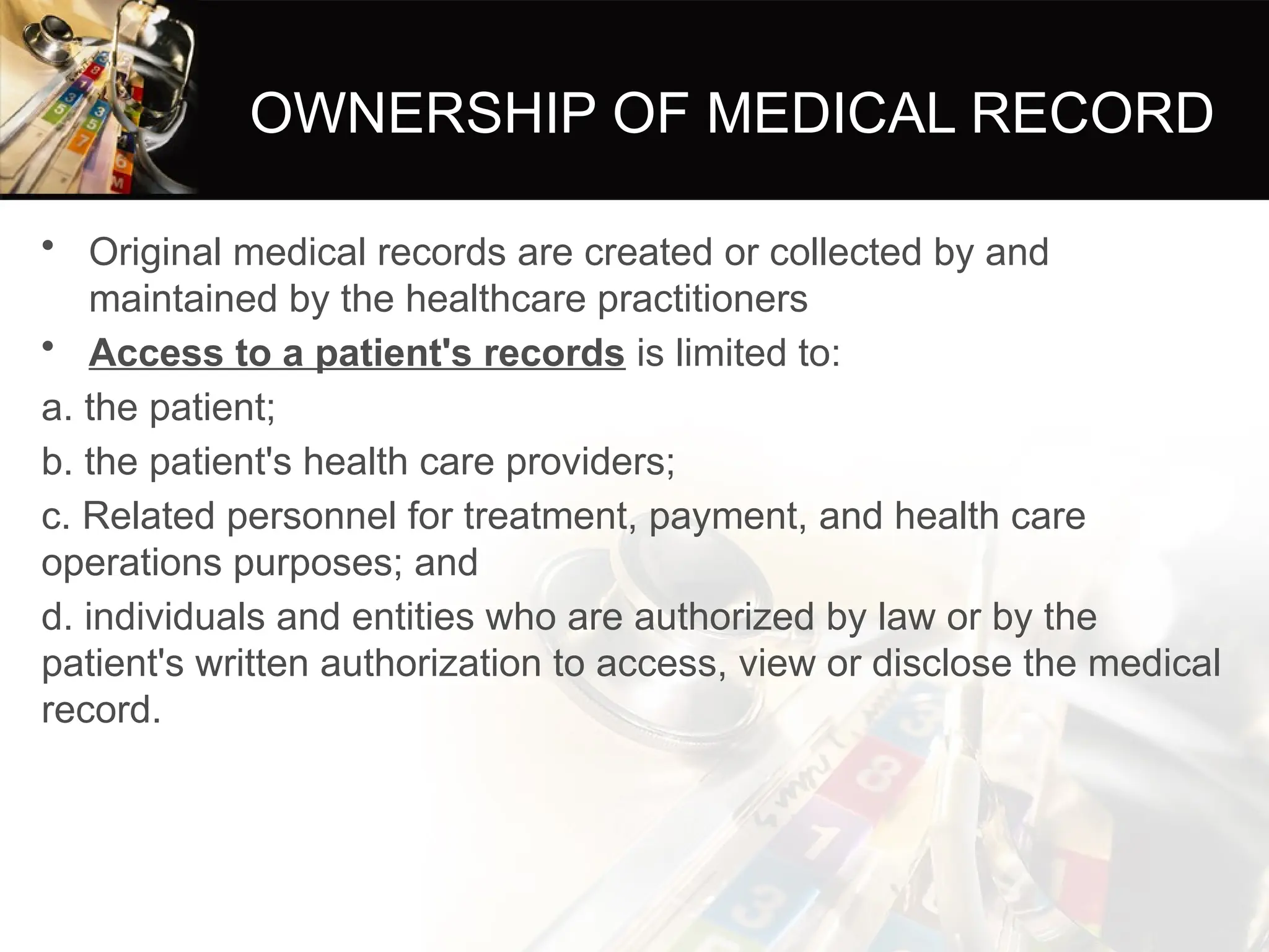 Medical Records Department in hospital.pptx