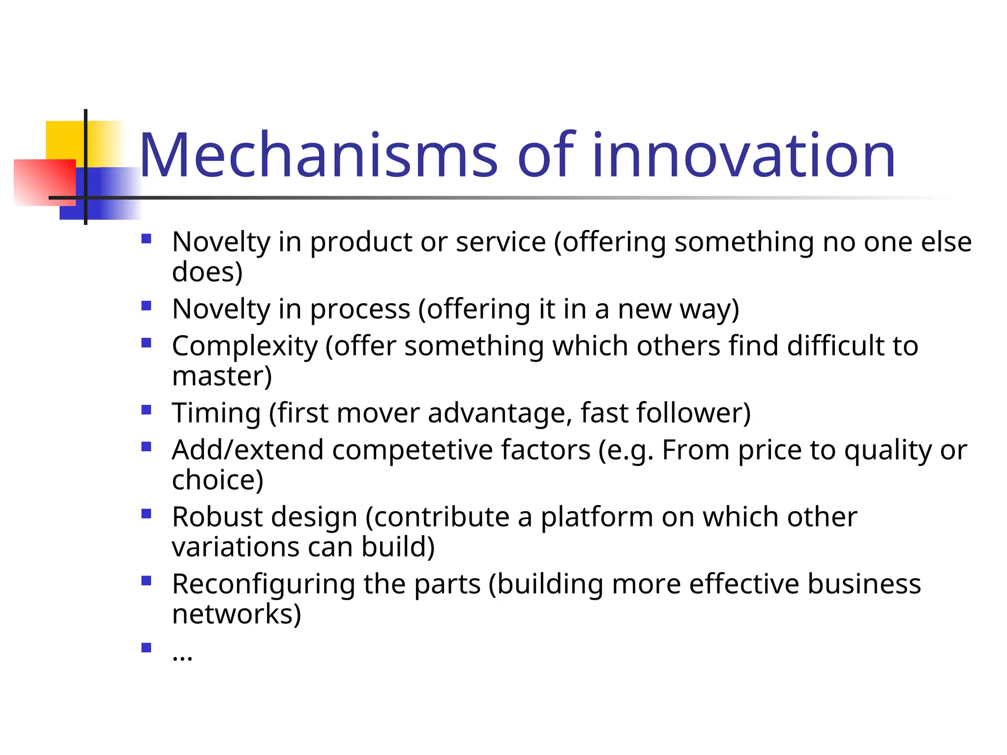 2 meeting - Innovation, models, patterns | PPT