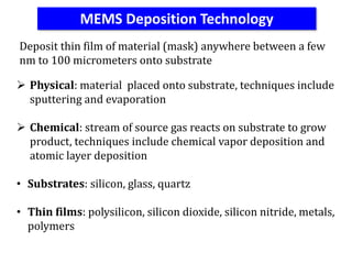 Introduction to memes_MEMS_FABRICATION TEHNIQUE.pdf