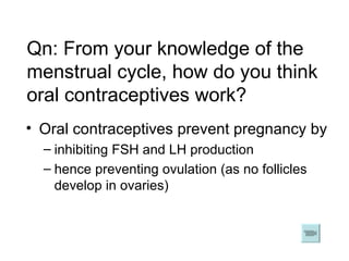Chapter 17 Reproduction in Humans Lesson 2 - The Menstrual Cycle | PPT