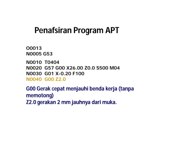 2 mesin dan pemrograman cnc | PDF