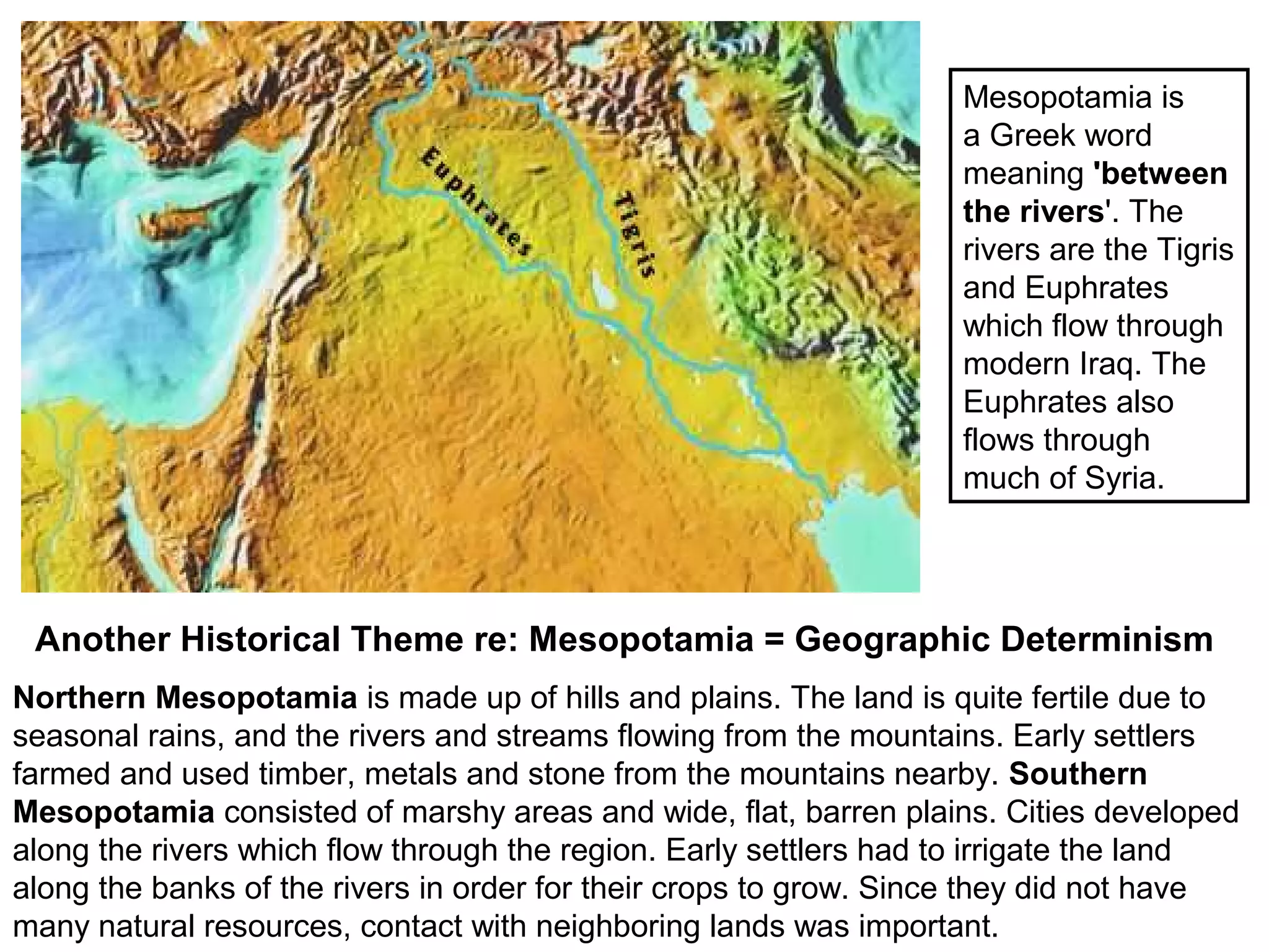 Mesopotamia, from Sumerians to Persians | PPT