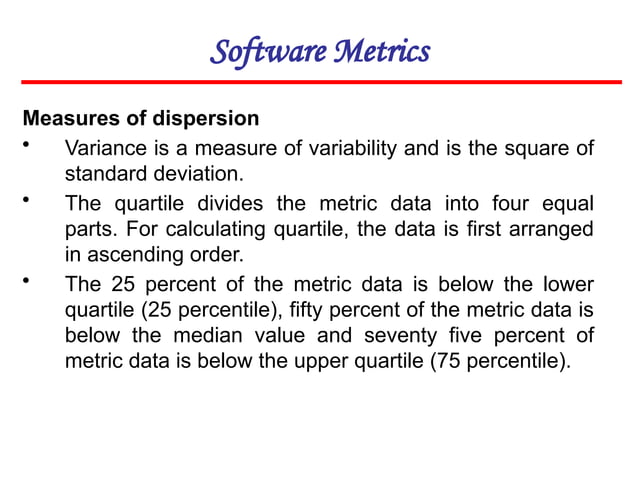 2_metrics modified.ppt of software quality metrics | PPT