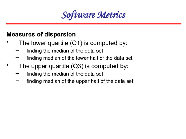 2_metrics modified.ppt of software quality metrics | PPT