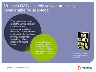 Metso Capital Markets Day 2013 presentations: Perttu Louhiluoto ...