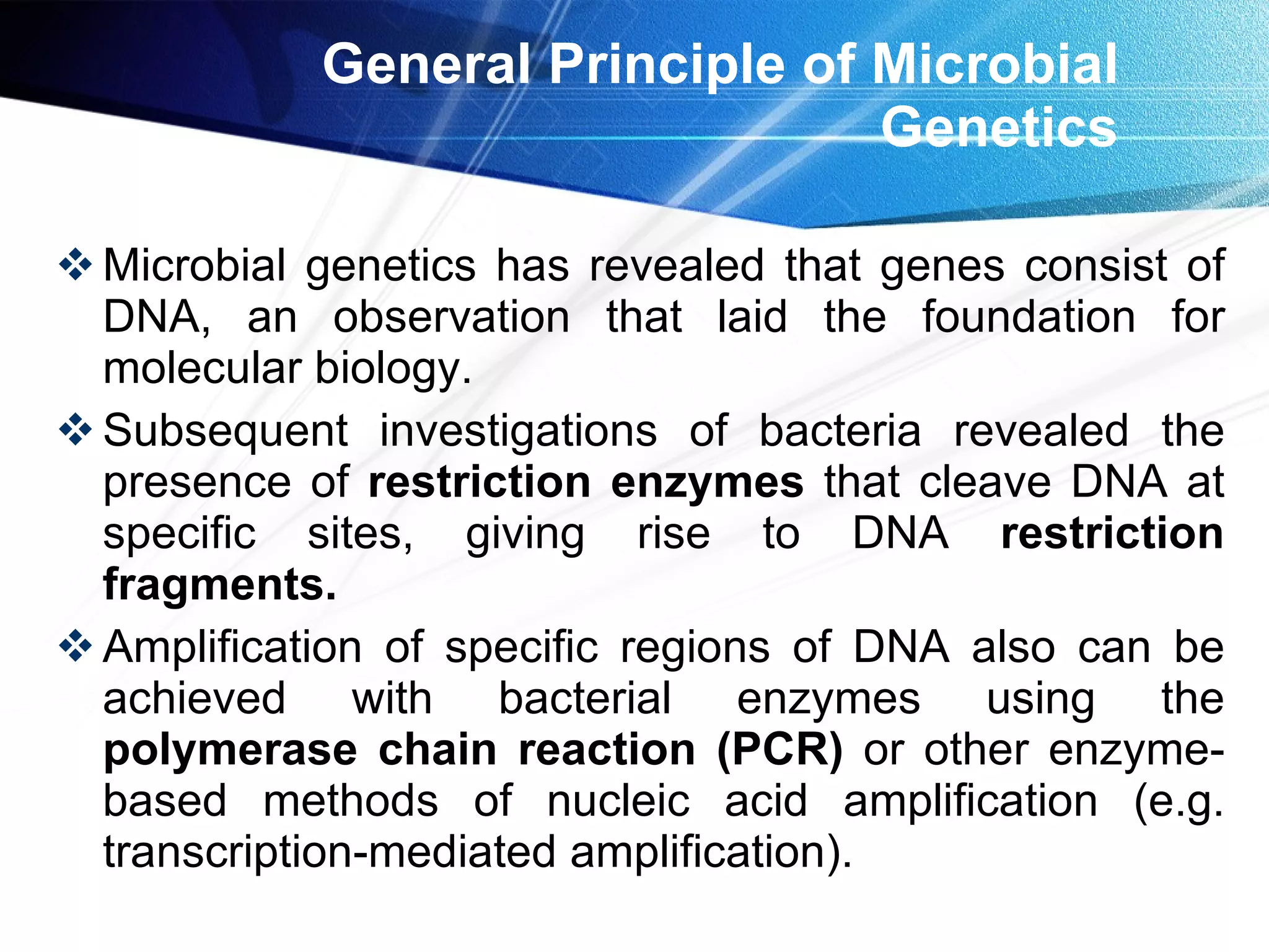(2) microbial genetics | PPT | Free Download