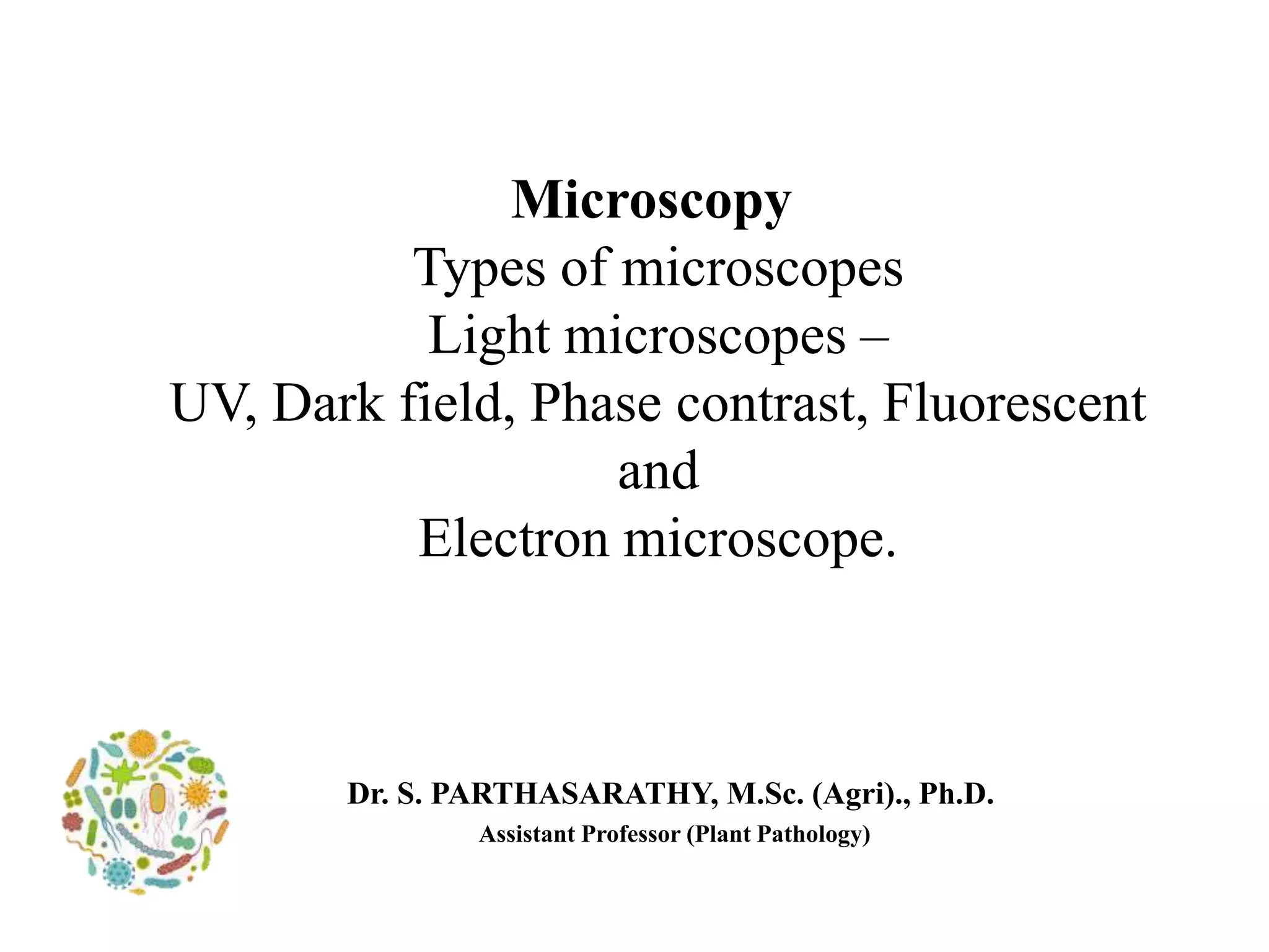 Microscopic techniques | PPT