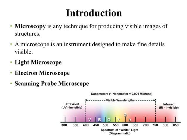 Microscopic techniques | PPT | Physics | Science