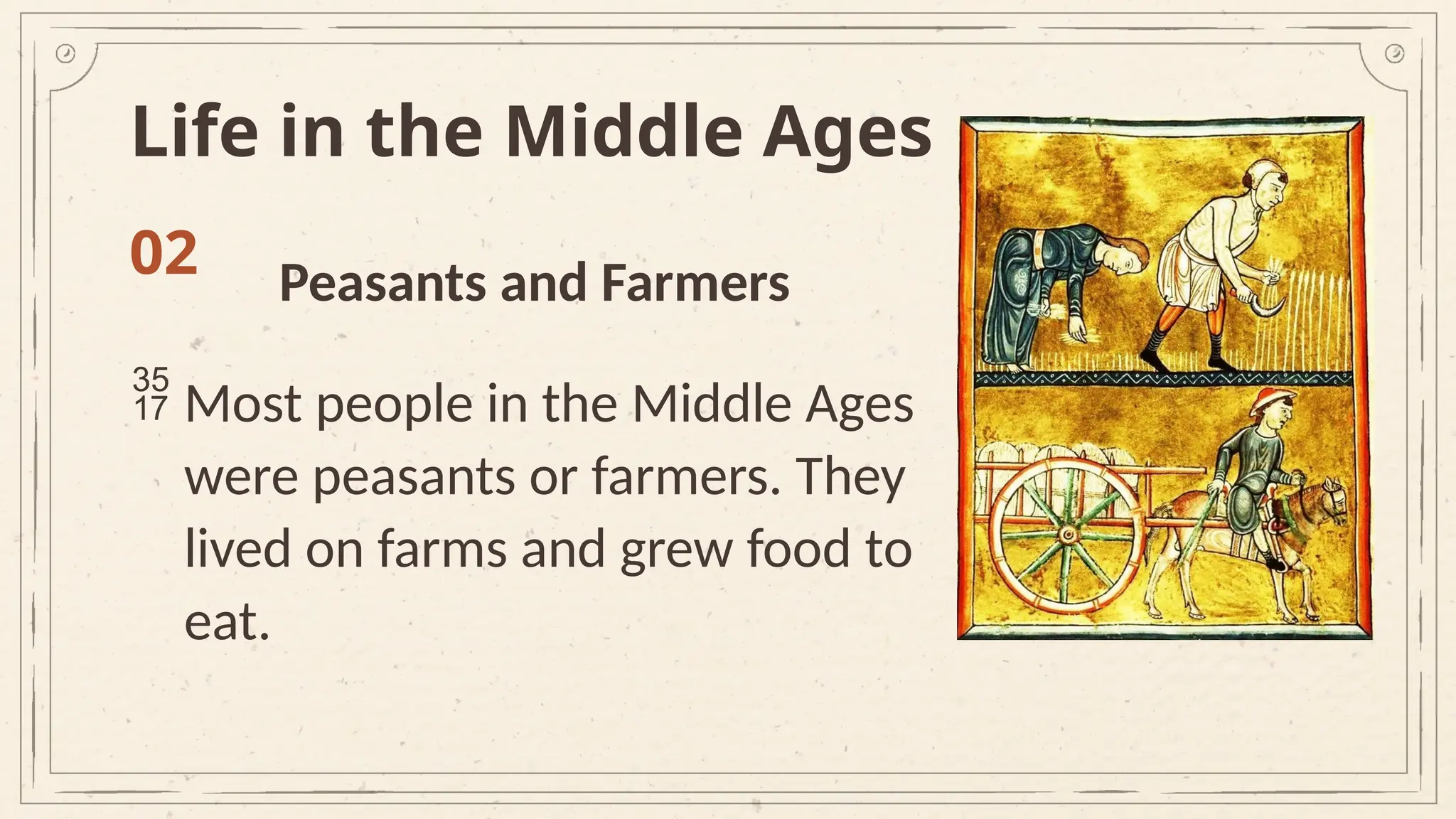 middle ages summary and activities for high school | PPTX