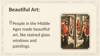 middle ages summary and activities for high school | PPTX