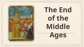 middle ages summary and activities for high school | PPTX