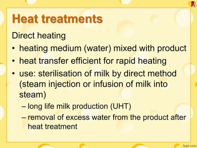 Principle of milk processing in dairy technology | PPTX