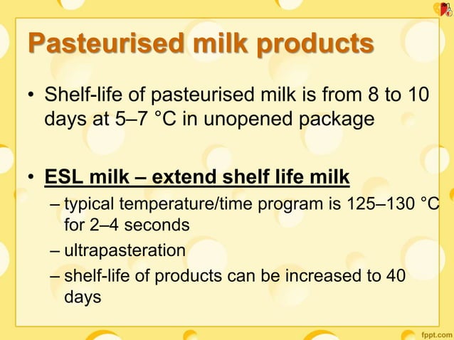 Principle of milk processing in dairy technology | PPTX