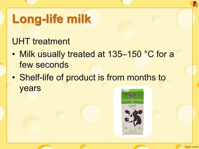 Principle of milk processing in dairy technology | PPTX
