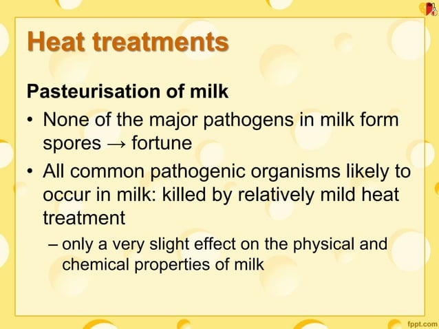 Principle of milk processing in dairy technology | PPTX