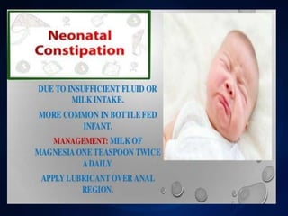 MIDWIFERY-MINOR DISORDERS OF NEWBORN BABY | PPT
