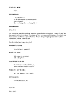 2 Minute Film Intro Script | PDF