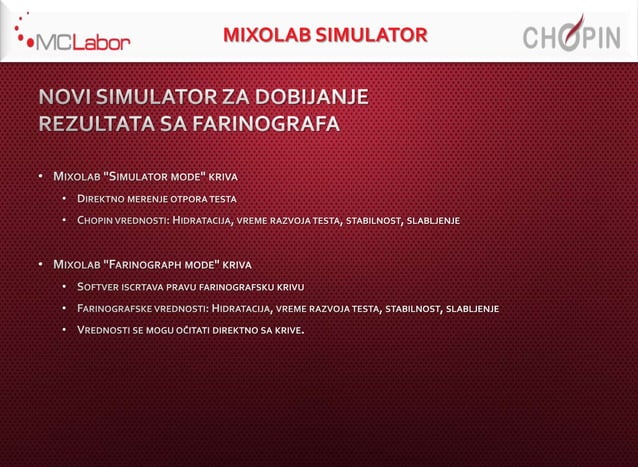 Chopin Mixolab | PPT