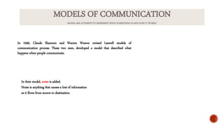 2) models of communication | PPTX