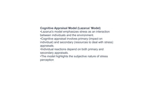 2 MODELS OF STRESS2 MODELS OF STRESS2 MODELS OF STRESS.pptx